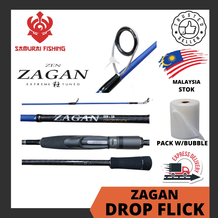 SAMURAI - ZEN ZAGAN Drop Flick (ZZM631S) PE 0.8-2.0 Max Drag 5kg ...