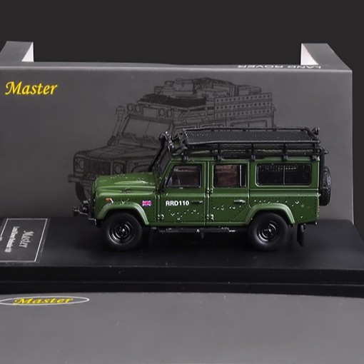 MASTER - Land Rover Defender 110 (Matte Green Bulett Effect version ...