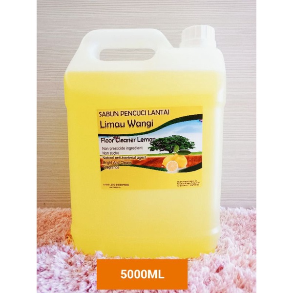 Floor Cleaner Lavender ,Apple,Lemon5L / Sabun Pencuci Lantai 5L / Multi ...