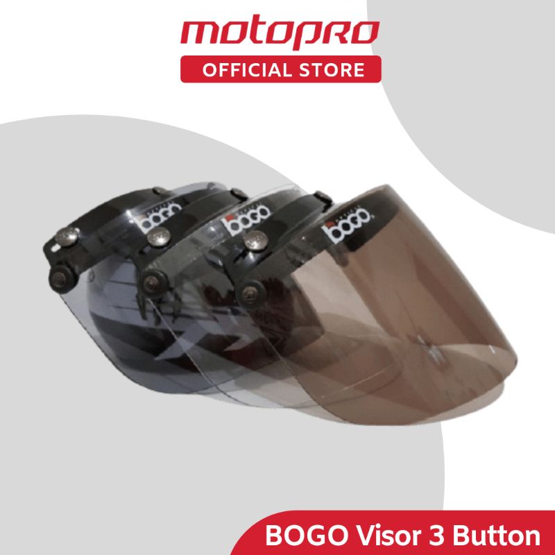 BOGO Visor 3 Button Black Cap BG05 BG25 BO GO Bikko helmet SGV MHR MS88 ...