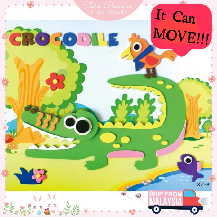 TB Kids DIY EVA Movable Craft Big Size Kindergarten Art and Craft ...