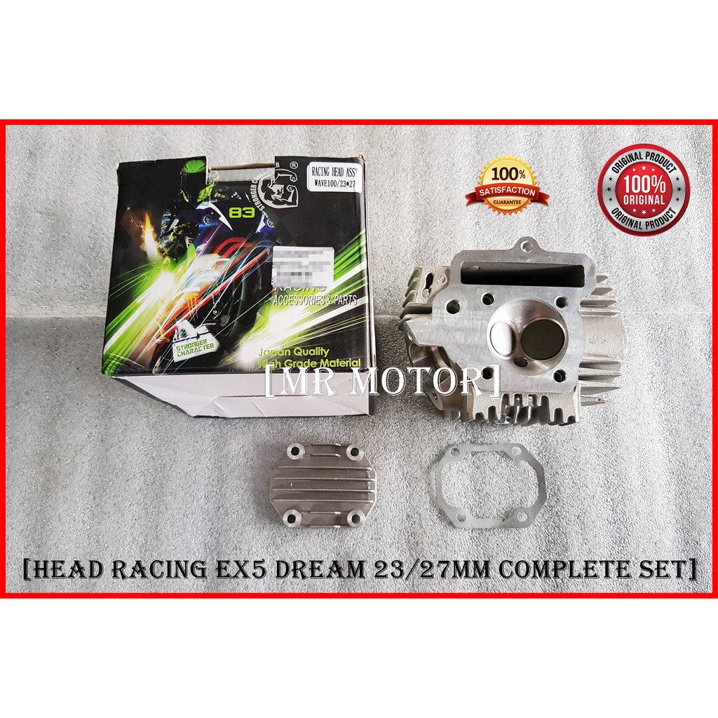 Cylinder Head Racing Ex5 Dream 23/27mm 24/28mm Complete Set Stronger ...