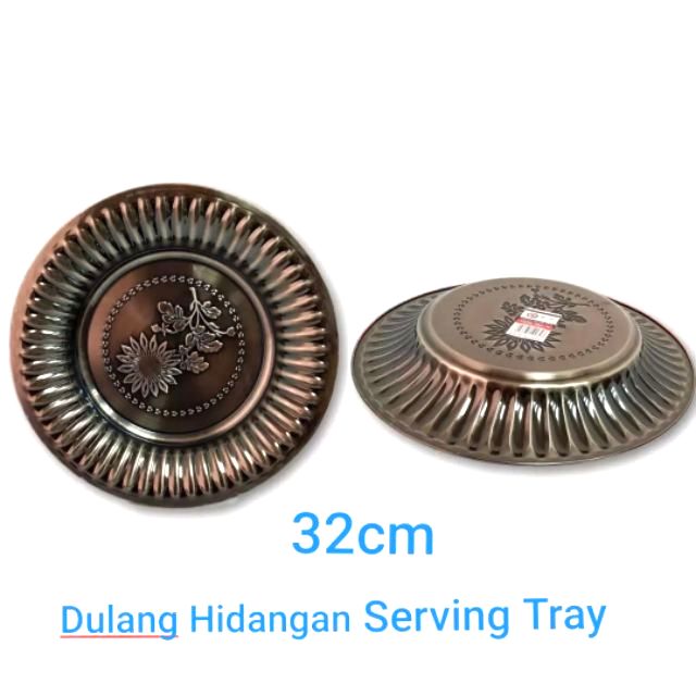Dulang Hidang Hantaran 32cm Food Serving Tray Platter (READY STOCK ...