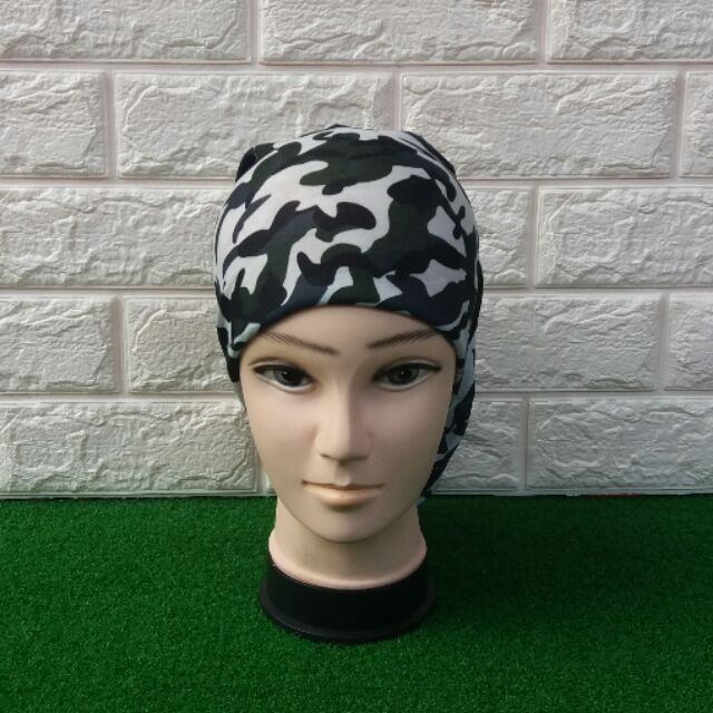 Headbuff Buff Inner Sarung Kepala Army Camo combat | Shopee Malaysia