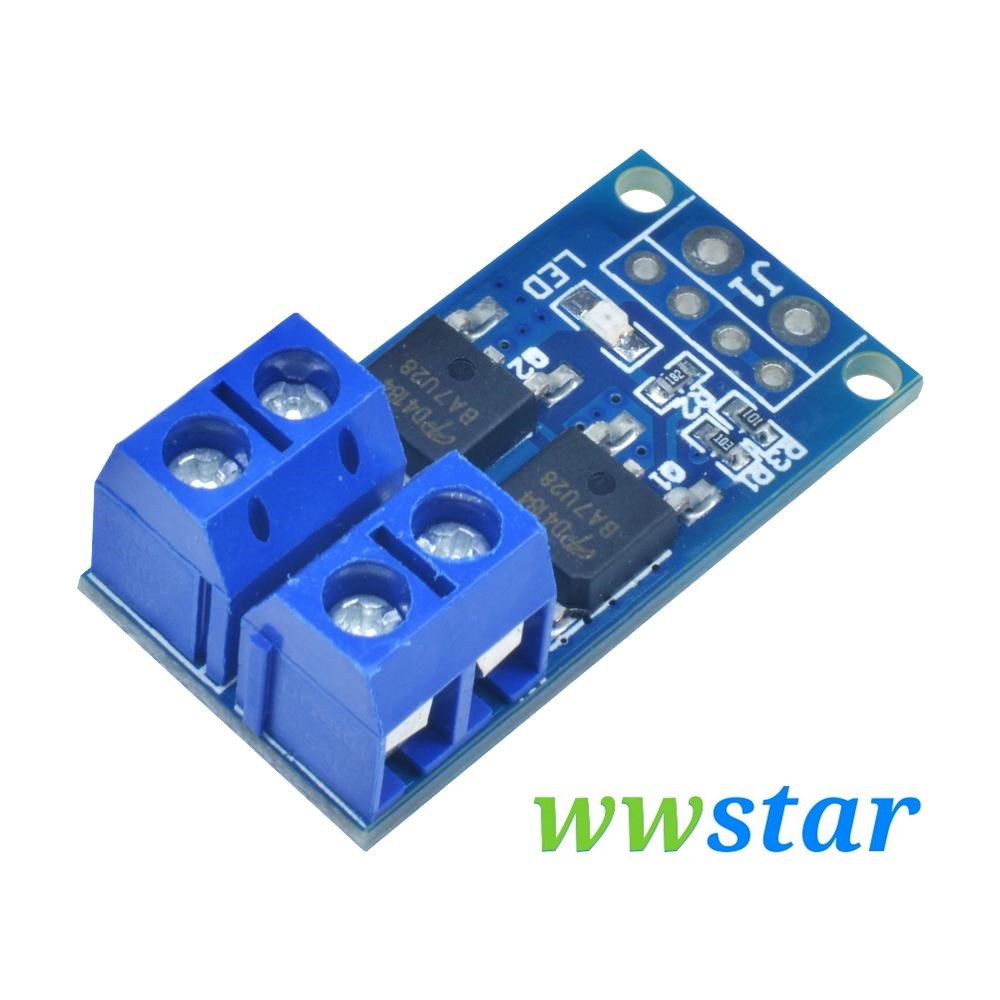 15A 400W MOSFET Trigger Switch Drive Module PWM Regulator Control Panel ...