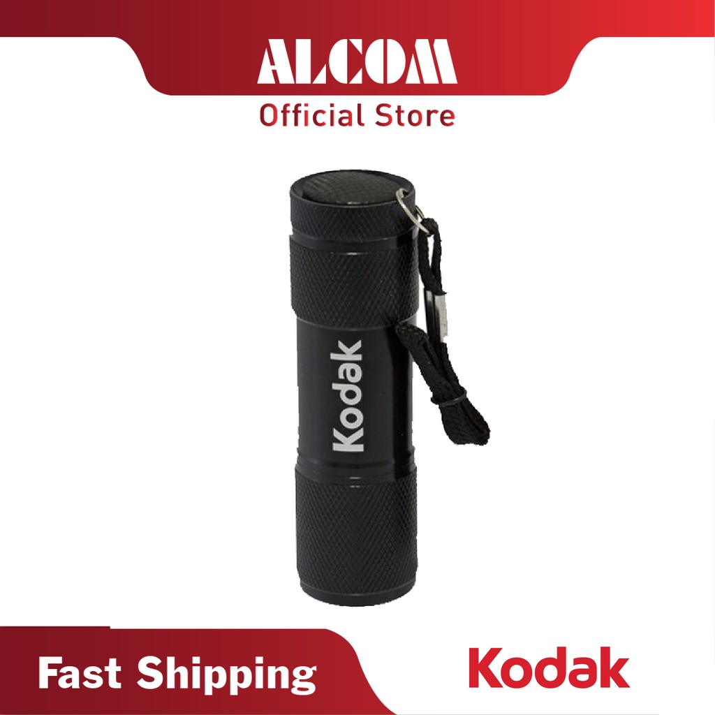 Kodak 9 LED Flashlight with 46 Lumens, IP62, 25m Range & 12h Working ...