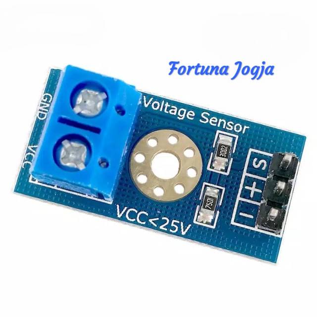 Voltage Sensor DC 0-25v Arduino Raspberry Pi Volt Detector | Shopee ...
