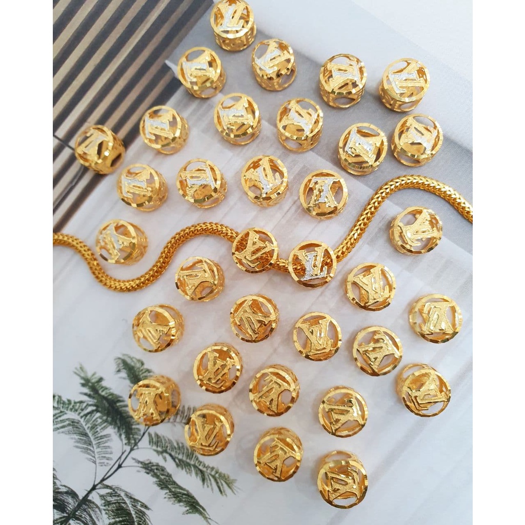 BEADS LVIE CIRCLE PANDORA EMAS 916 | Shopee Malaysia