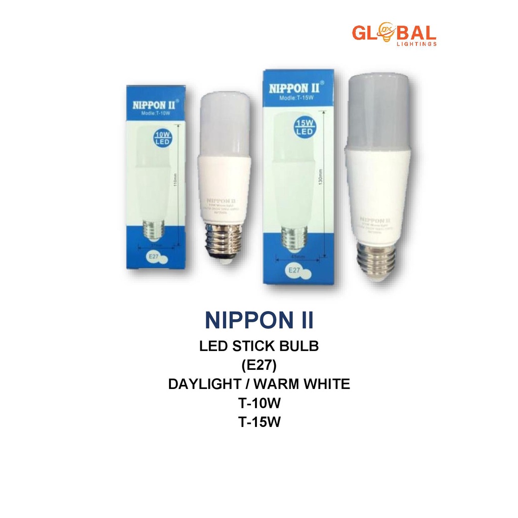 *READY STOCK* NIPPON / ESNCO II 10W / 15W LED E27/PLC ES BULB 220-240V ...