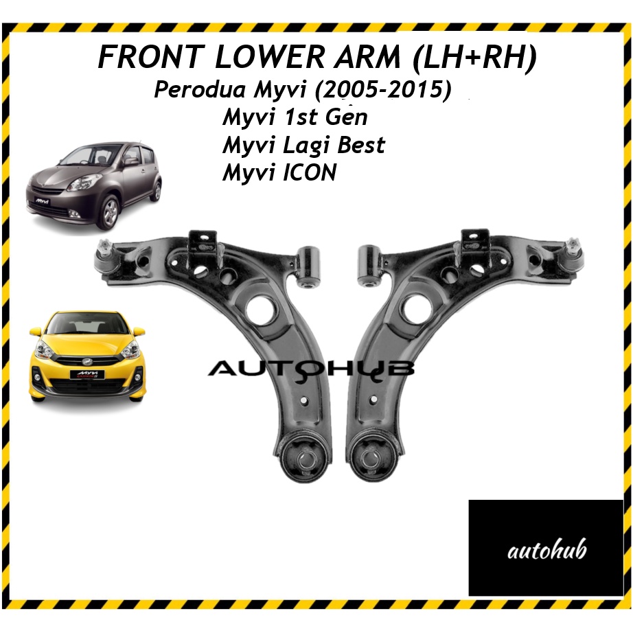 Daihatsu Myvi 2005 - 2015 Lower Arm Myvi Lagi Best Myvi Icon Old Myvi ...