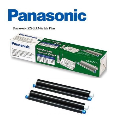 Original Panasonic KX-FA54E KXFA54E Ink Film Cartridge (35M/roll) 2 ...