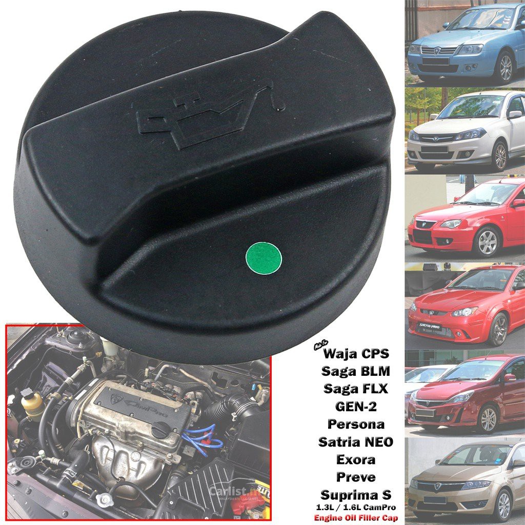 Engine Oil Fuel Cap Proton Saga BLM FL FLX GEN2 Persona Exora Preve ...