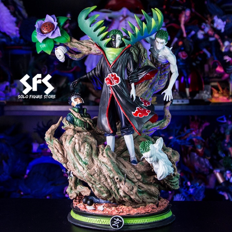 Naruto Akatsuki Member Zetsu Figure 40cm Copy Resin GK Action Figure ...