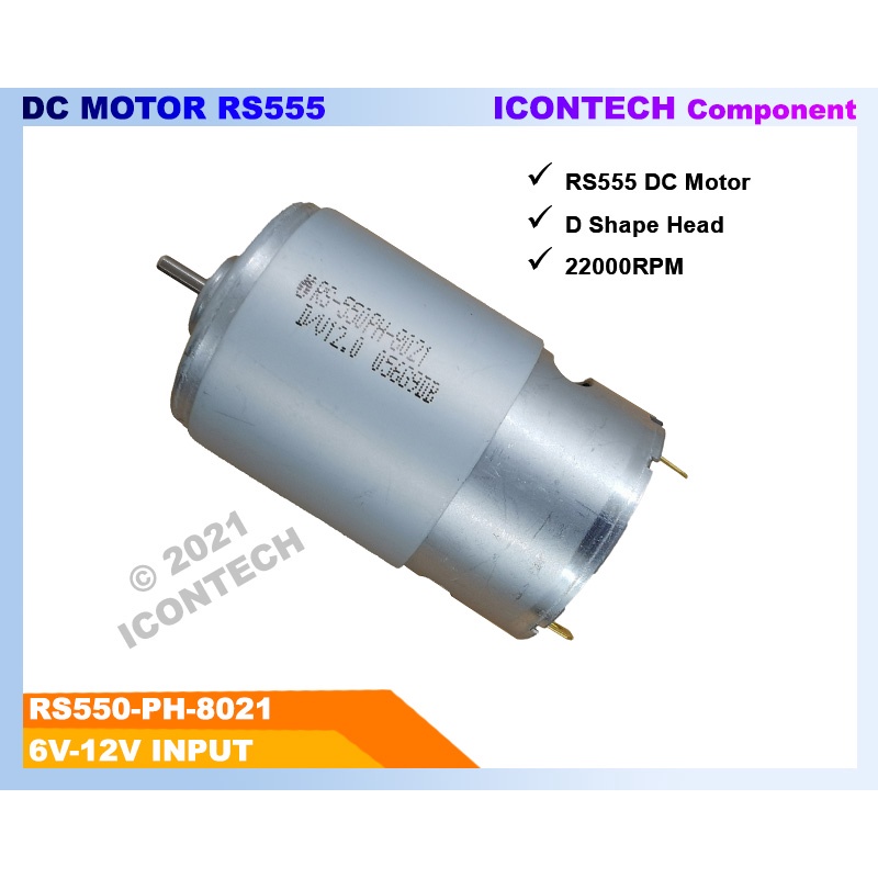 DC MOTOR RS555 HIGH SPEED 24V 24000RPM DC MOTOR 12V 24V DRILL MOTOR ...