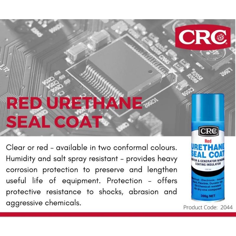 CRC RED URETHANE SEAL COAT (300G) 2044 Pre-Order | Shopee Malaysia