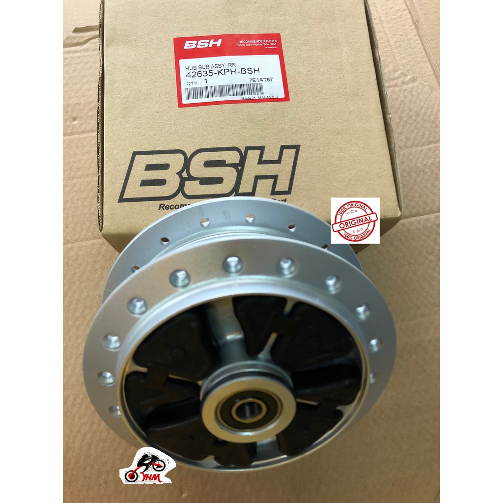 REAR HUB EX5 DREAM/ WAVE100/ WAVE125 BSH HUB BELAKANG ORIGINAL | Shopee Malaysia