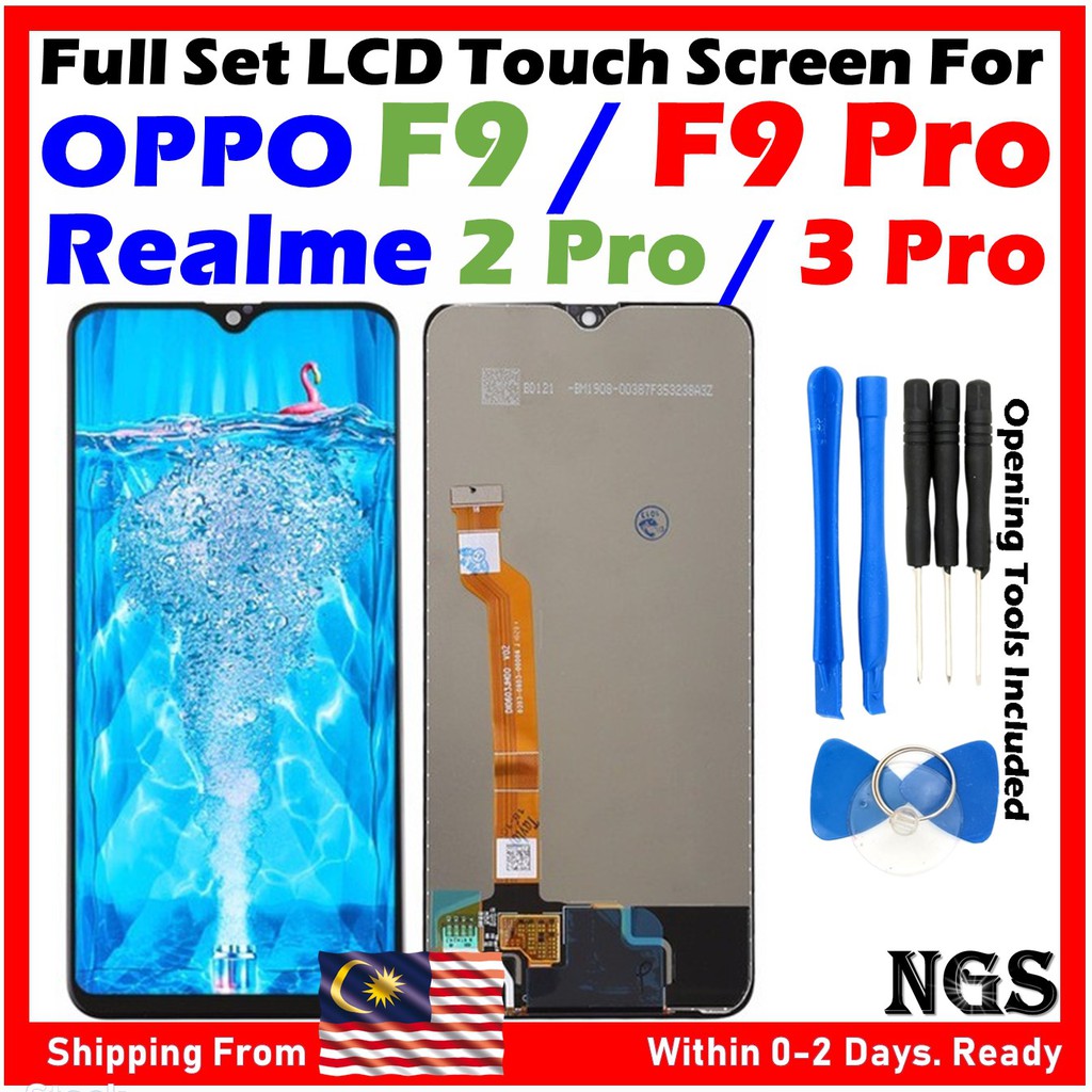 ORl NGS Brand Full Set LCD Touch Screen Compatible For OPPO F9 / Oppo F9 Pro / Realme 2 Pro ...