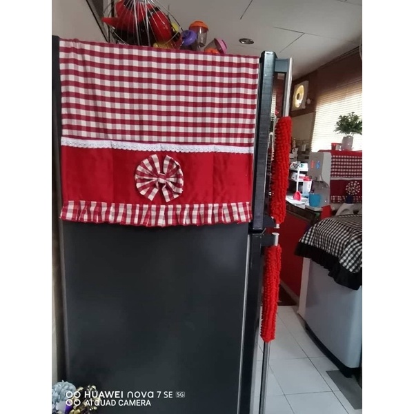 Alas Peti Ais Fabric petak2 (custom made)🎀🎀 | Shopee Malaysia