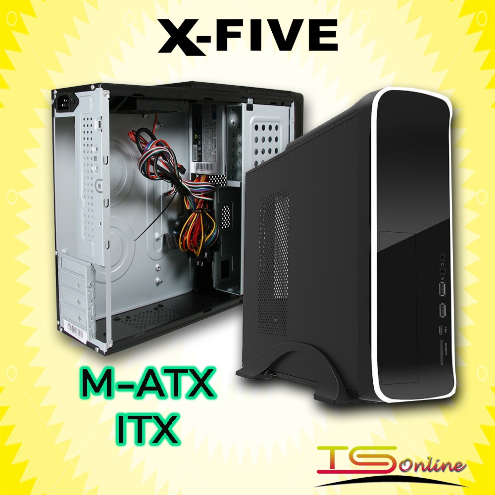 X-Five Elegant M6 / Esupercase 1608-2 micro M-ATX casing | Shopee Malaysia