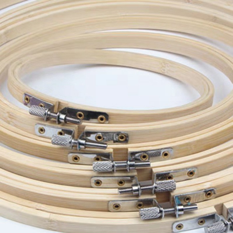 Wooden embroidery frame with diameter from 8-40cm | Shopee Malaysia