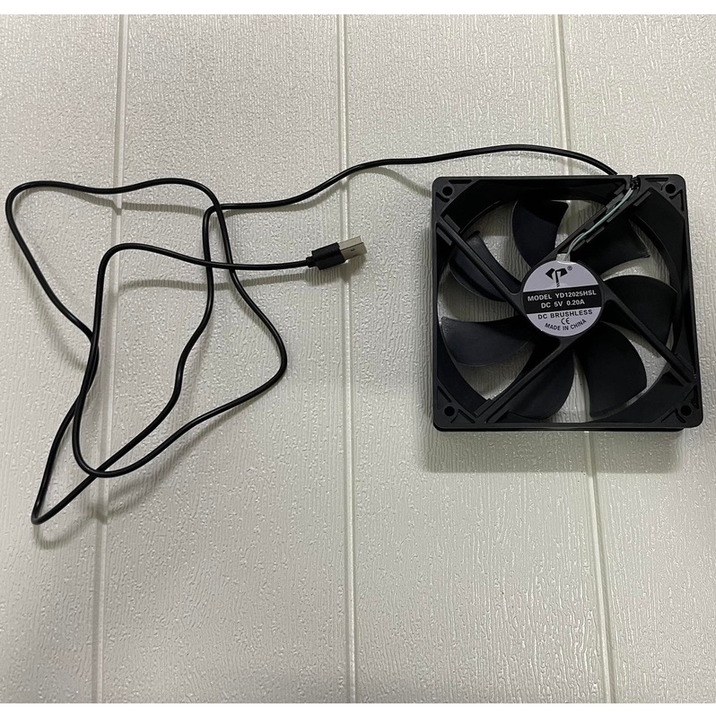 DC 5V USB / 12V 2-Pin YD12025HSL CPU PC Desktop High Speed Heatsink ...