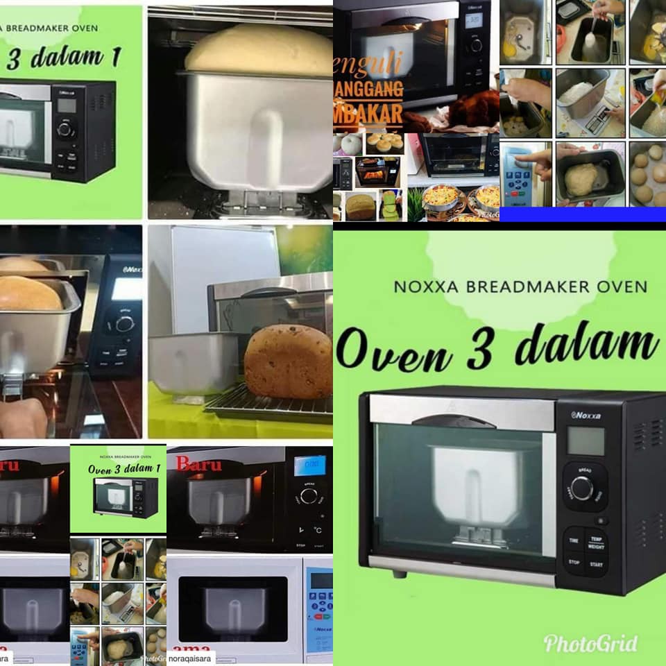 NOXXA BREADMAKER OVEN (FREE DELIVERY FREE BOOK RECIPE) | Shopee Malaysia