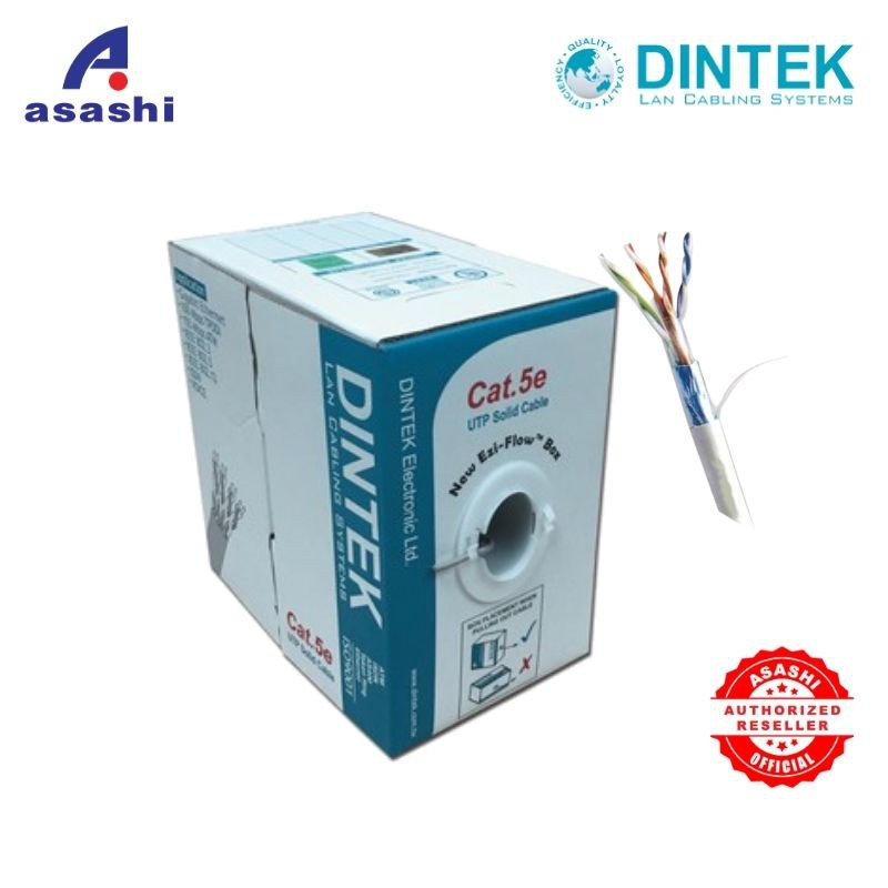 Dintek Cat5e UTP 305M Network Cable Box (1101-0303X) | Shopee Malaysia