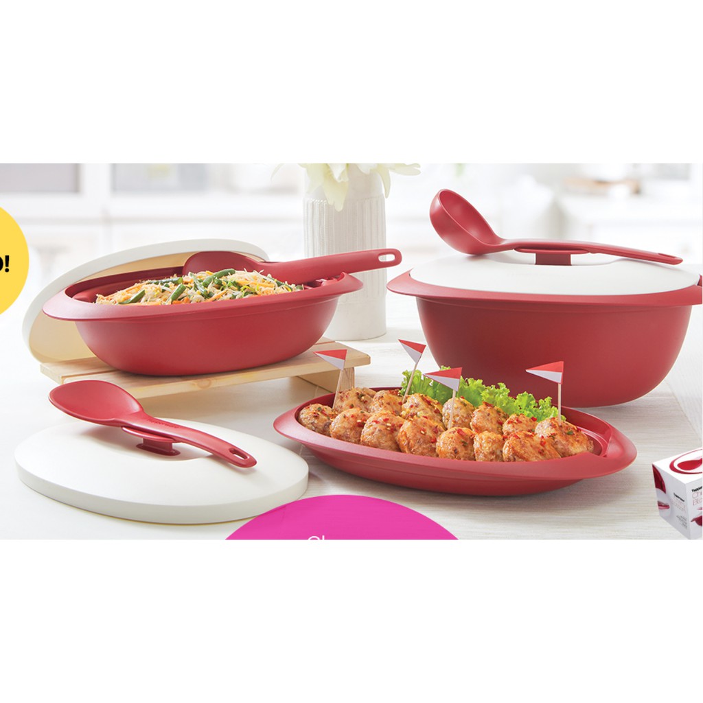 tupperware cherry dining set | Shopee Malaysia