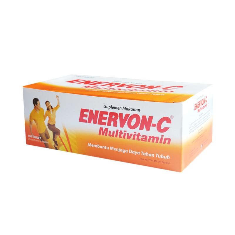Enervon C / Box Contents 100 Tablets / 25 Strips | Shopee Malaysia