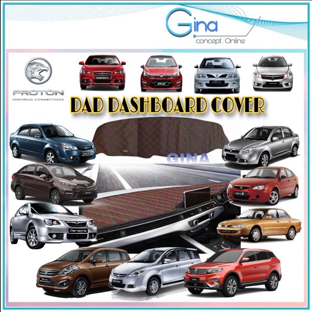Proton DAD GARSONVIP Dashboard Cover Waja Gen2 x70 Persona Ertiga Wira ...