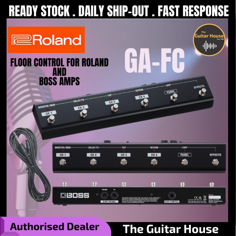 Roland GA-FC GA Foot Controller for Roland and Boss Amps (GAFC ...