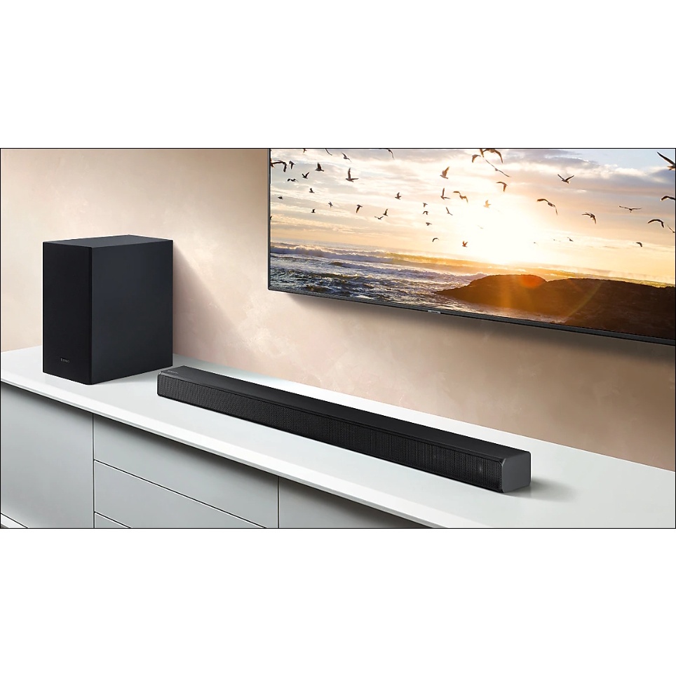 Samsung HW-T550/XM 320W Bluetooth HDMI ARC Wireless Subwoofer Sound Bar ...