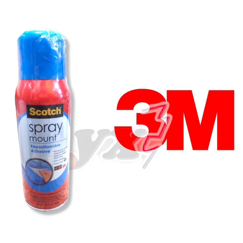 3M ]Scotch Spray Mount Adhesive #6065 290g / Super 77 Spray Adhesive ...