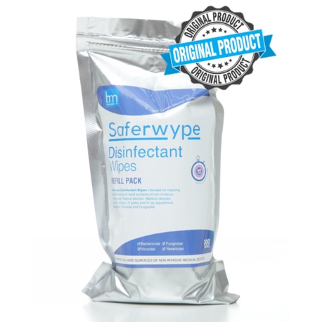[Ready Stock] SaferWype Disinfectant Wipes 100s Refill Pack | Shopee ...