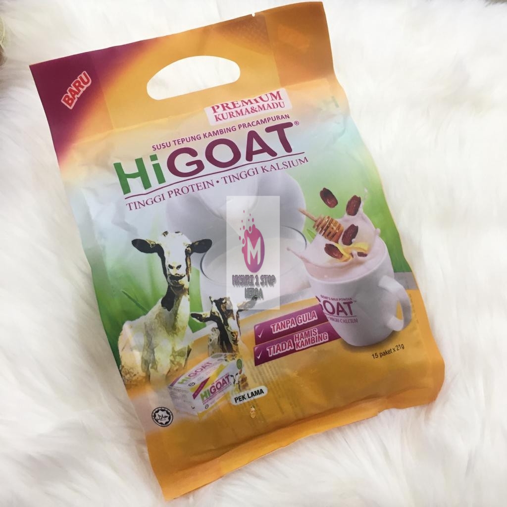 HI GOAT SUSU KAMBING KURMA & MADU 15'S x 21G | Shopee Malaysia