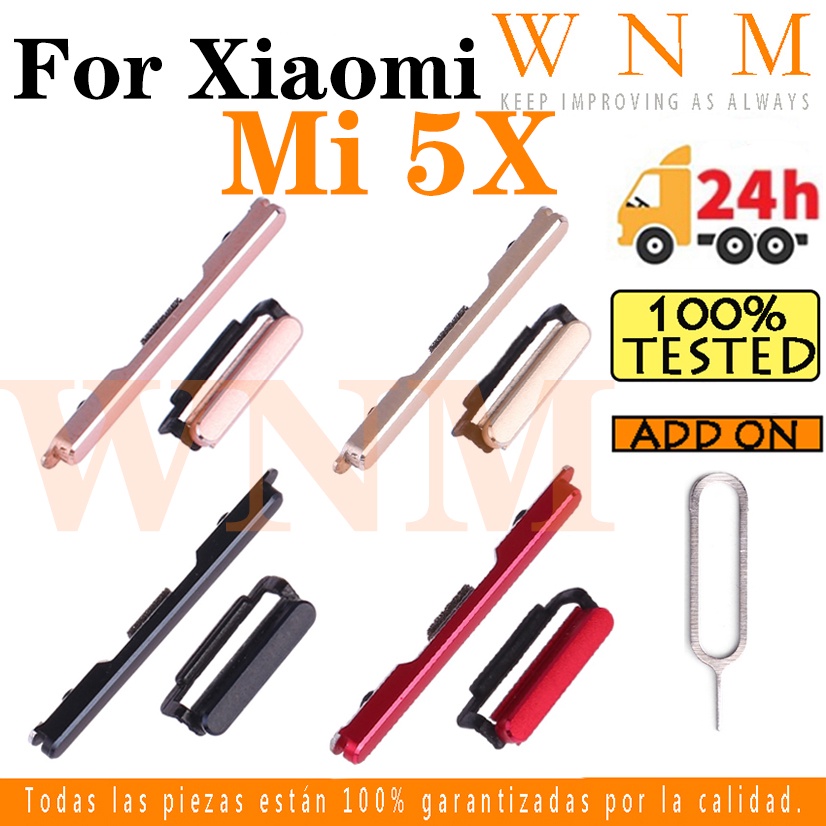 Volume button For XiaoMi Mi 5X A1 Power and Side Button Keys button on ...