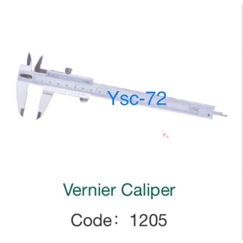 INSIZE VERNIER CALIPER 1205-150S (0-150mm/6") | Shopee Malaysia