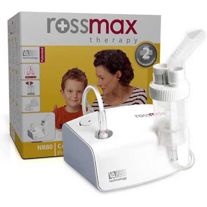 ROSSMAX MINI COMPACT PISTON NEBULIZER – MODEL NB60 – (HOME USE) + FREE ...
