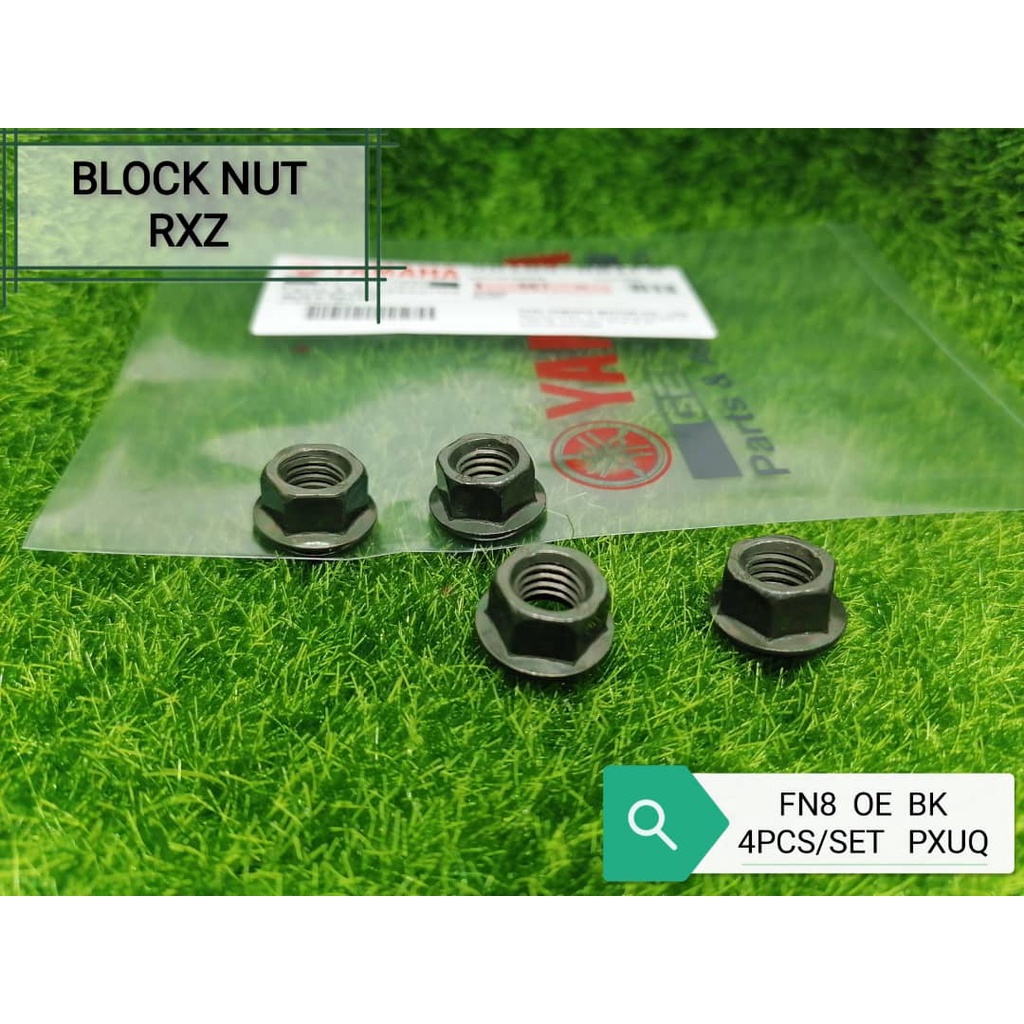 RXZ RXZ CATALYZER CYLINDER BLOCK BOLT NUT (1 SET 4 ) | Shopee Malaysia