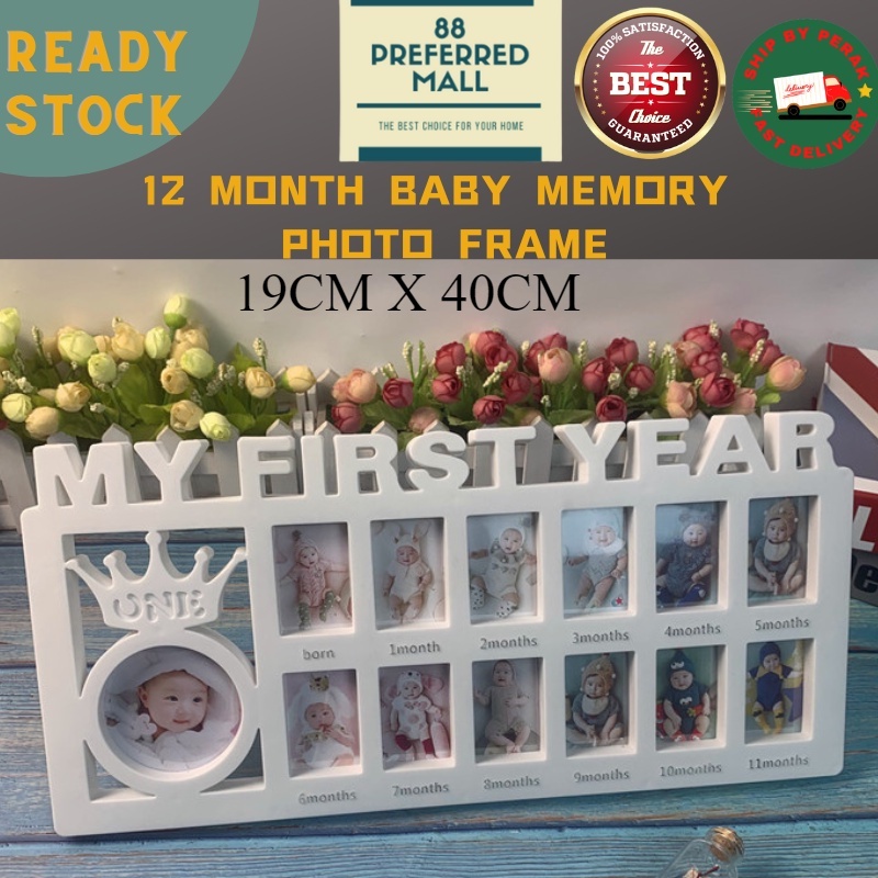 My First Year Newborn Photographs Album Baby Frame 0-12 Months Pictures ...