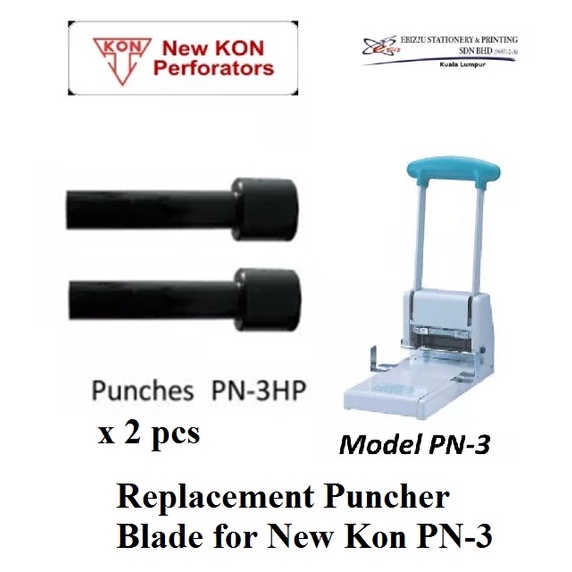 New Kon PN-3HP Punching Punch (2pcs/set) Puncher Pin, Puncher ...