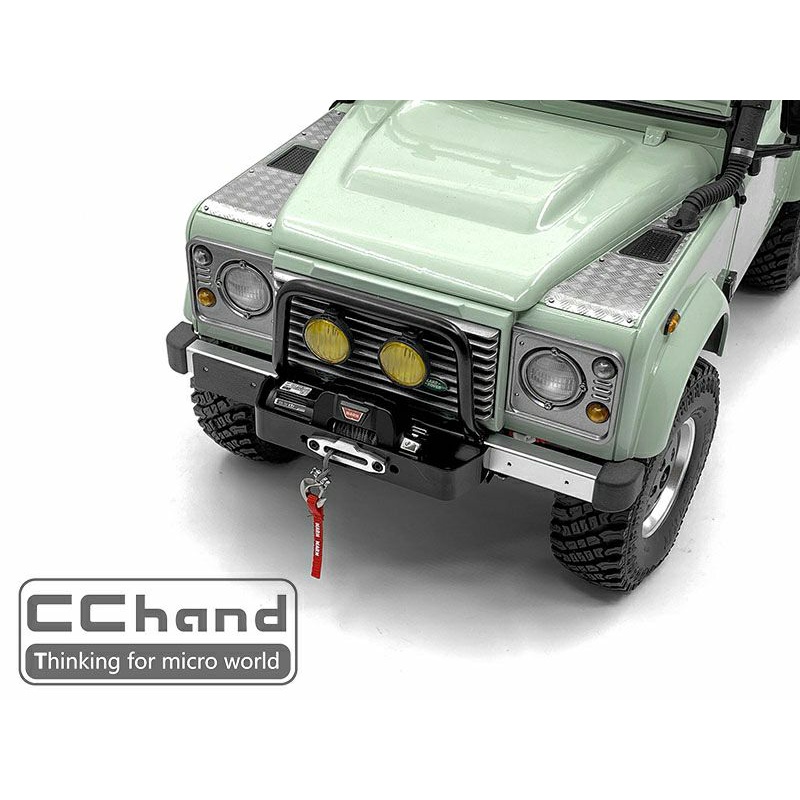 RC4WD D90 / D90 pick up front winch bumper (silver)/(black) | Shopee ...
