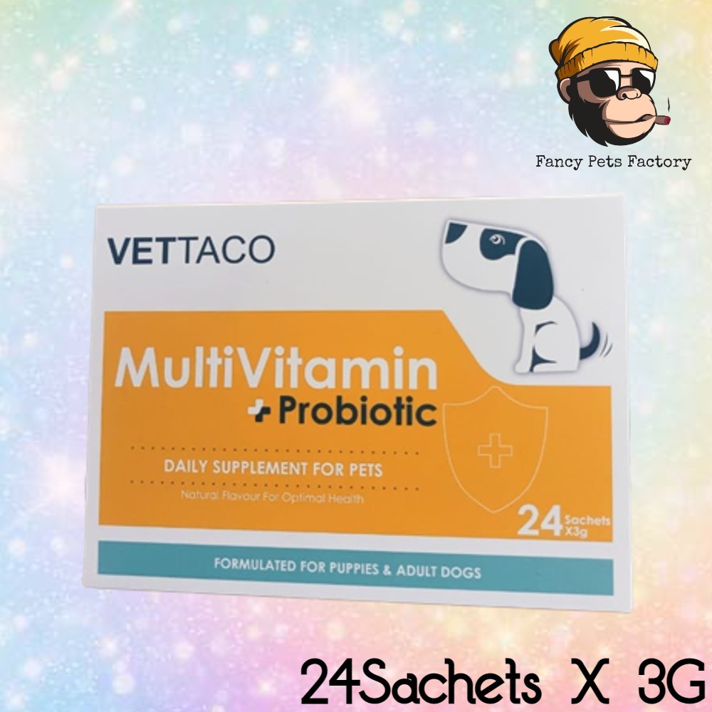 VETTACO MULTIVITAMIN + PROBIOTIC 24 PACK | Shopee Malaysia