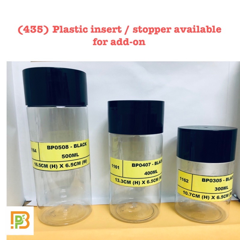 Plastic Balang tutup tinggi 300,400&500ml | Shopee Malaysia