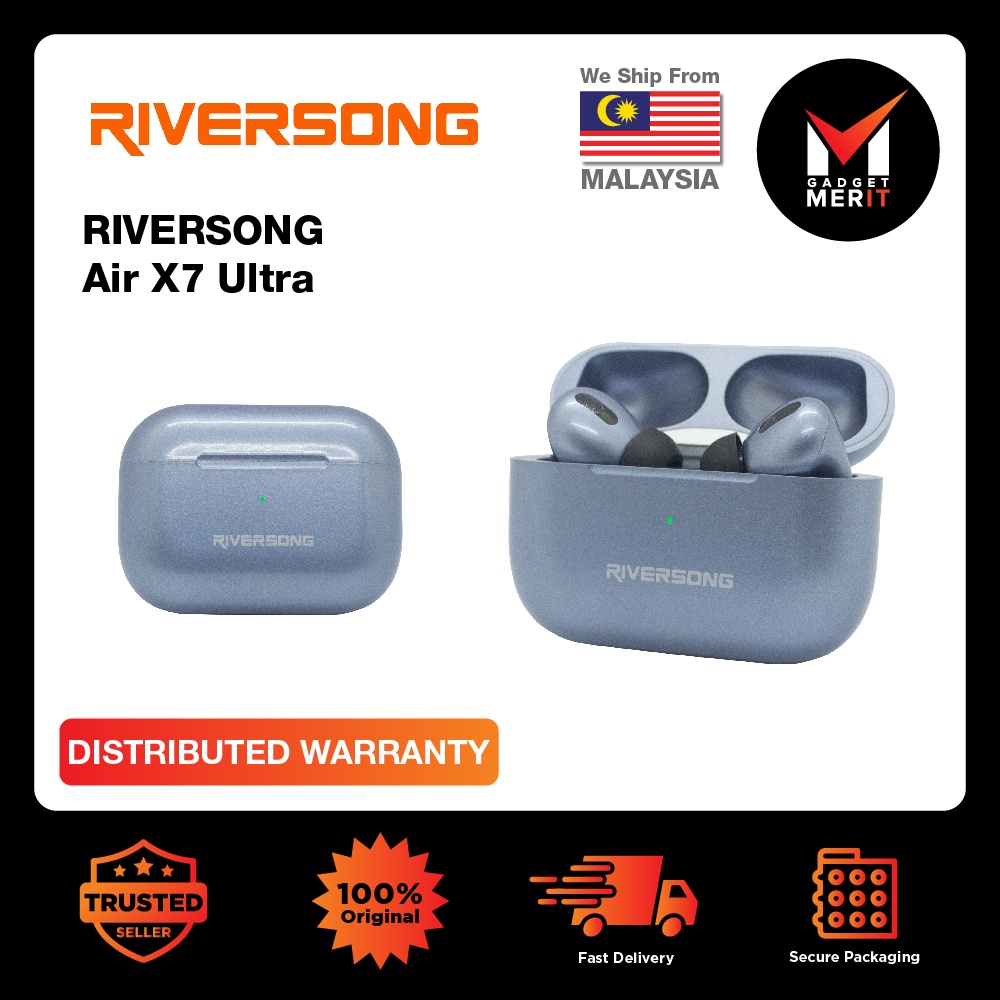 Riversong Air X7 Ultra Wireless Earphone | Automatic In-Ear Detection ...