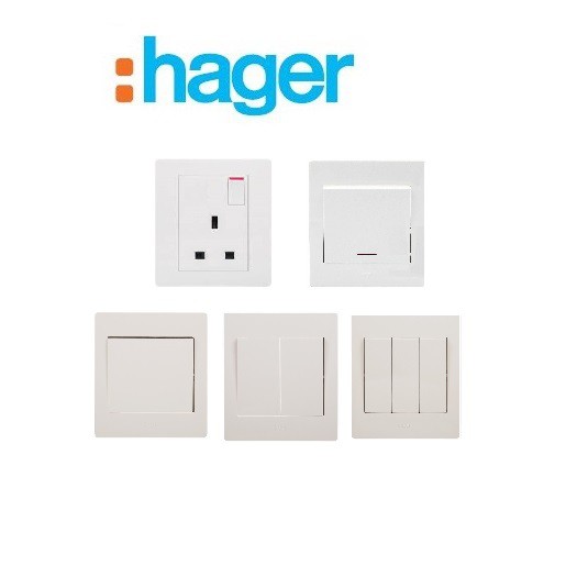 HAGER MUSE ALL TYPE SWITCHES & SOCKETS [SIRIM] | Shopee Malaysia