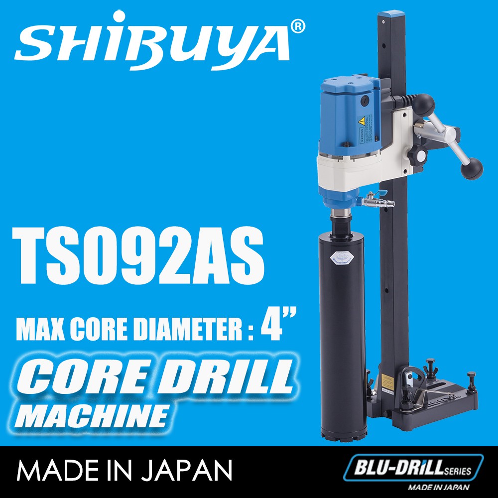 SHIBUYA Diamond Core Drill Machine TS092AS Made in Japan | Shopee Malaysia