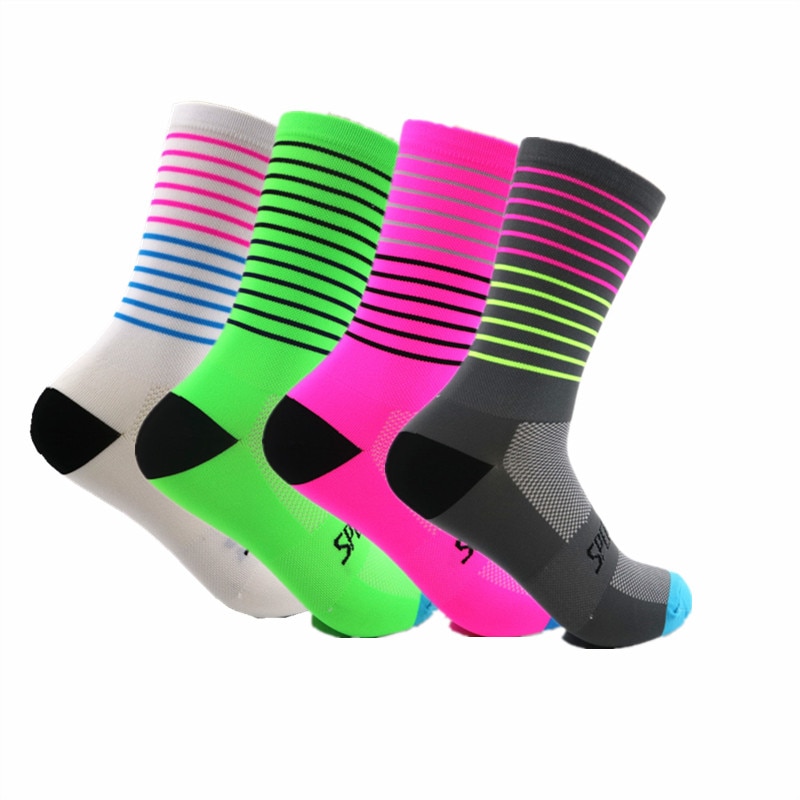 2020 Brand Colorful Sport Cycling Running Socks Men Women Sport Socks ...