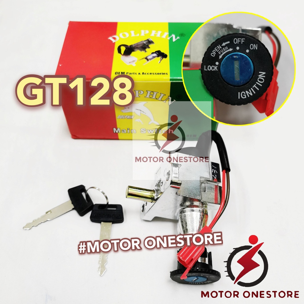 GT128 / CT110 MAIN SWITCH KUNCI 1PC DOLPHIN GT-128 CT110 "MOTOR ...