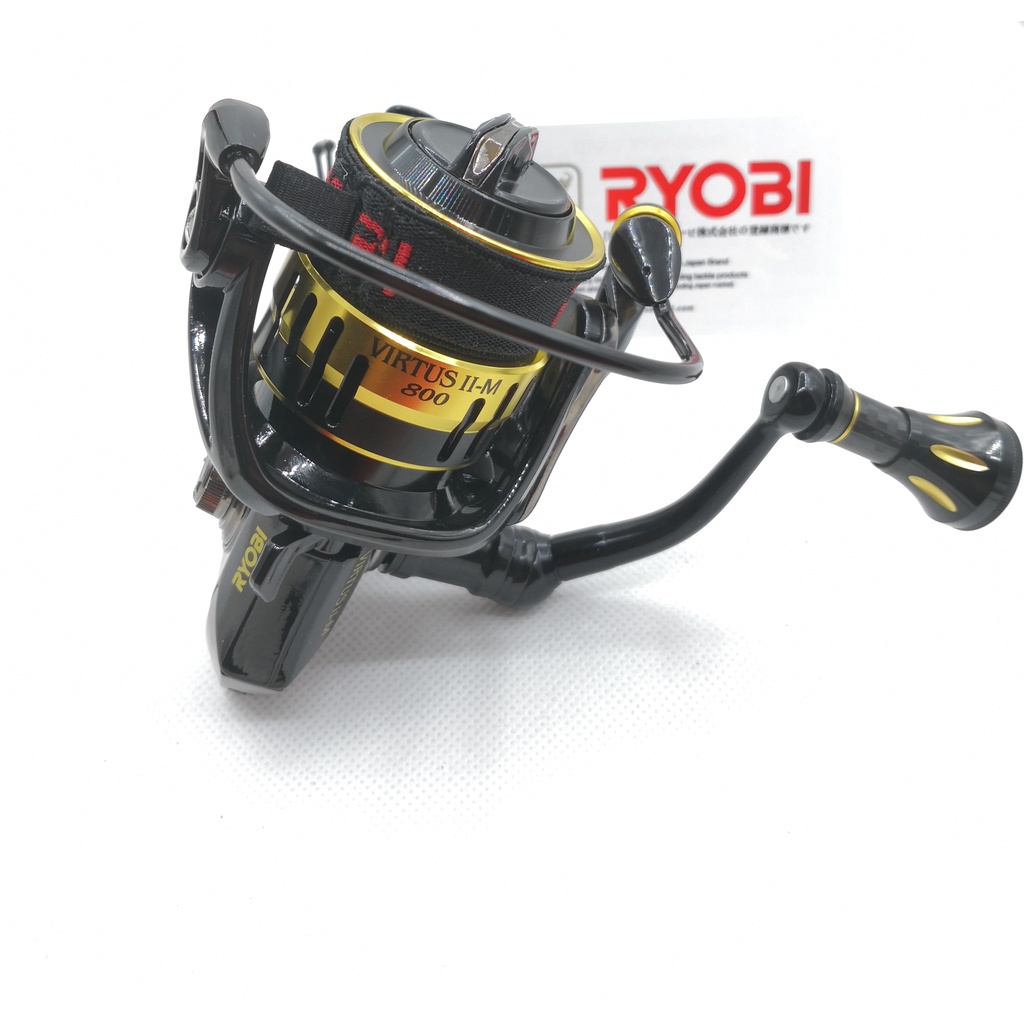 RYOBI VIRTUS II-M FULL METAL SPOOL SPINNING REEL | Shopee Malaysia